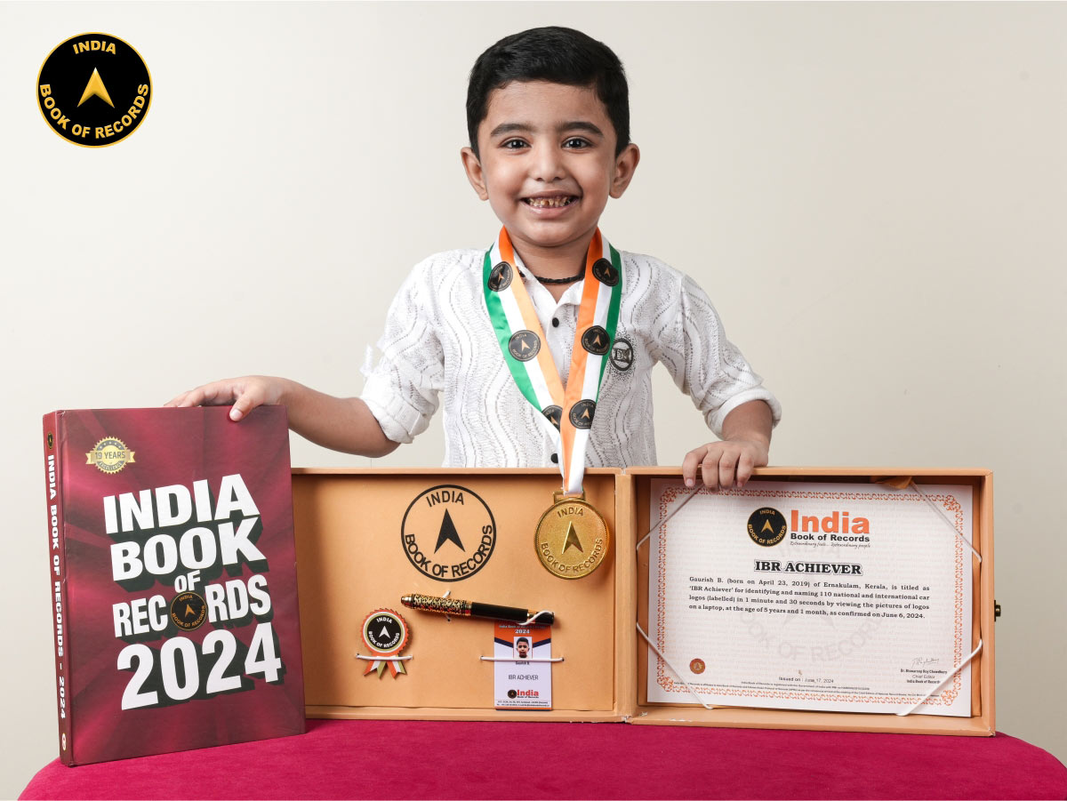 Gaurish B. - IBR Achiever - India Book of Records