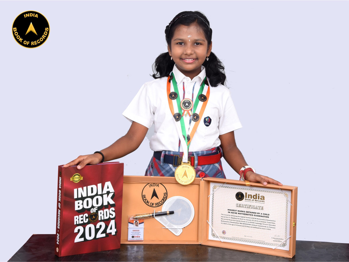 Highest marks obtained by a child in IGCSE Mathematics Examination ...