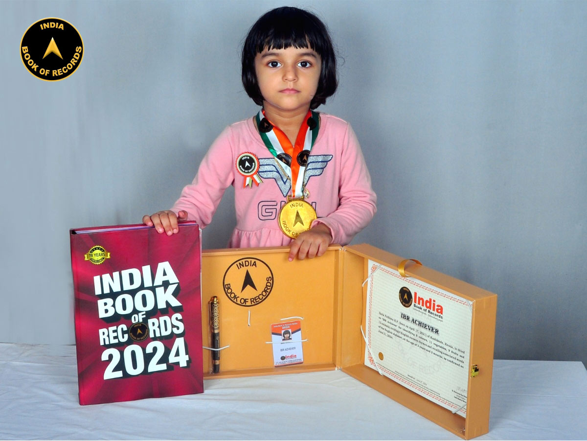 Ilaria Fathima K.P. - IBR Achiever - India Book of Records