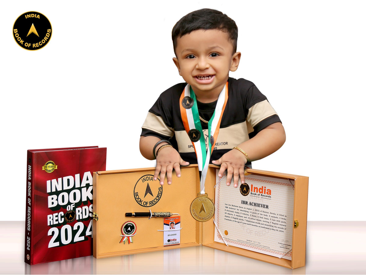 Leo Joe Mathews - IBR Achiever - India Book of Records