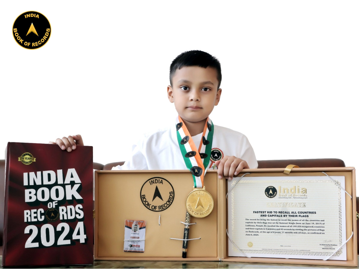 Fastest kid to recall all countries and capitals by their flags - India ...