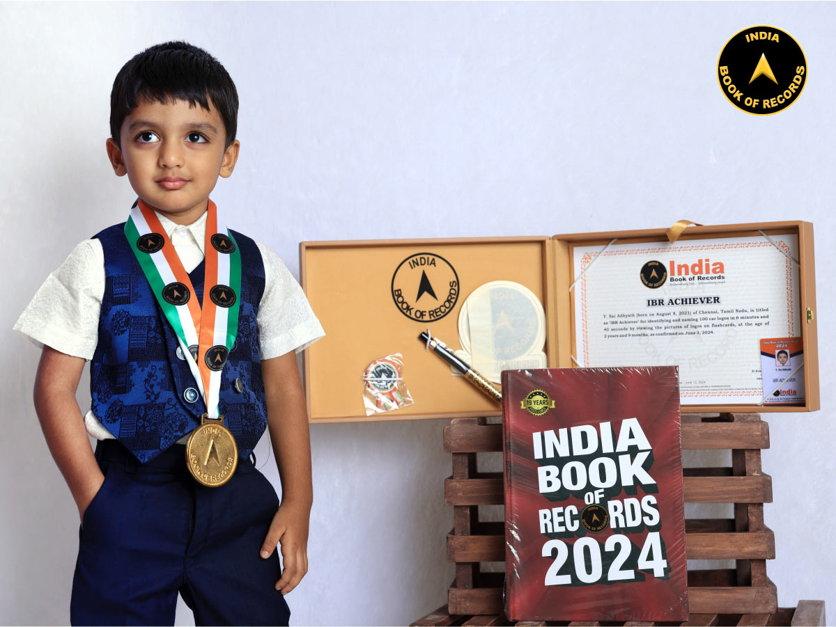 Y. Sai Adhyath - IBR Achiever - India Book of Records