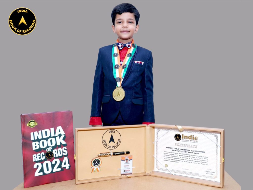 Fastest child to identify all countries with capitals by their maps ...