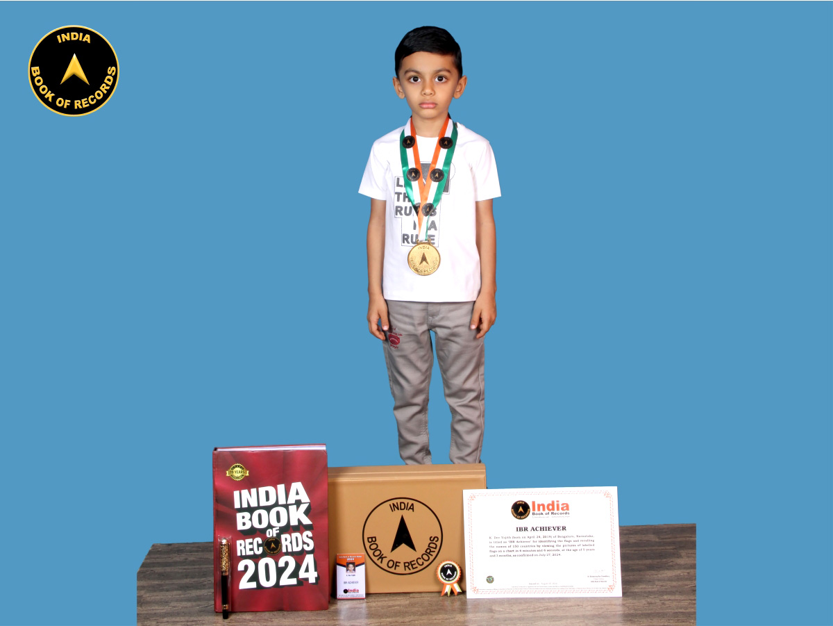 K. Dev Yojith - IBR Achiever - India Book of Records