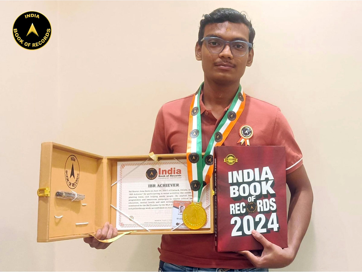 Sai Sourav Jena - IBR Achiever