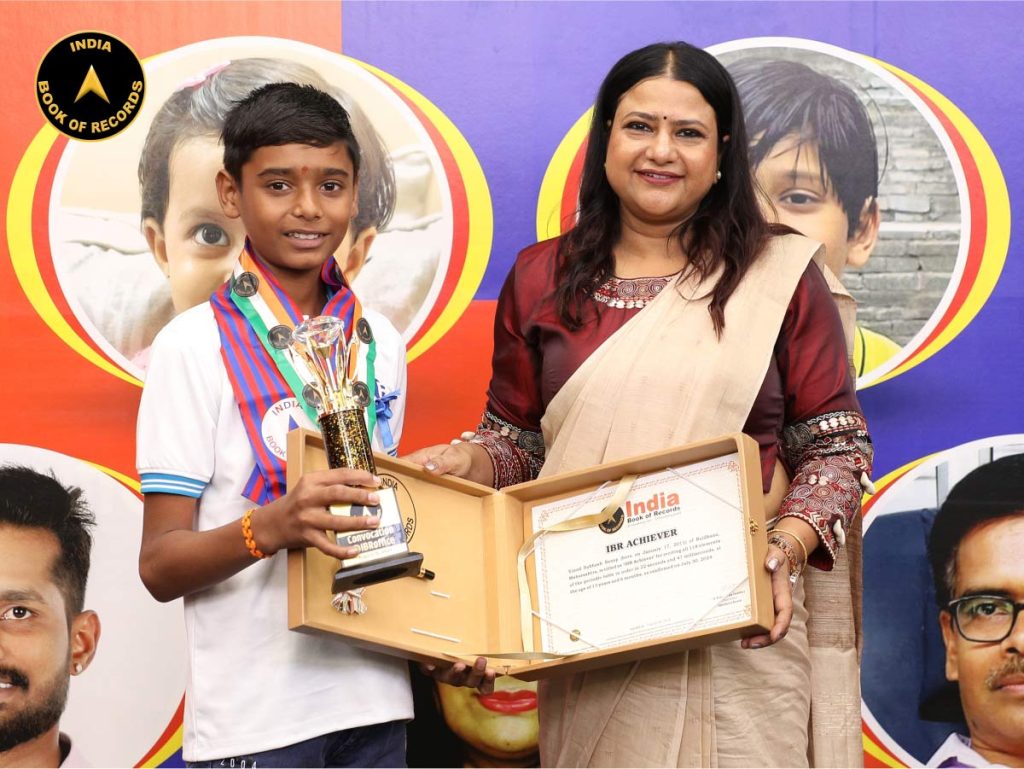 Vinod Subhash Sanap - IBR Achiever - India Book of Records