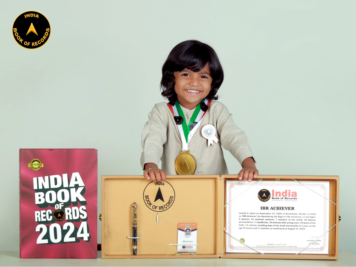Anwyll A. - IBR Achiever - India Book of Records