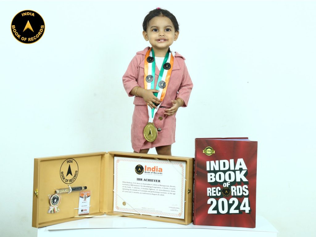 Dilwa Kadeeja - IBR Achiever - India Book of Records