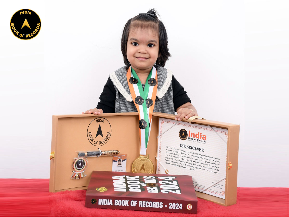 Filza Ayrin M.A - IBR Achiever - India Book of Records
