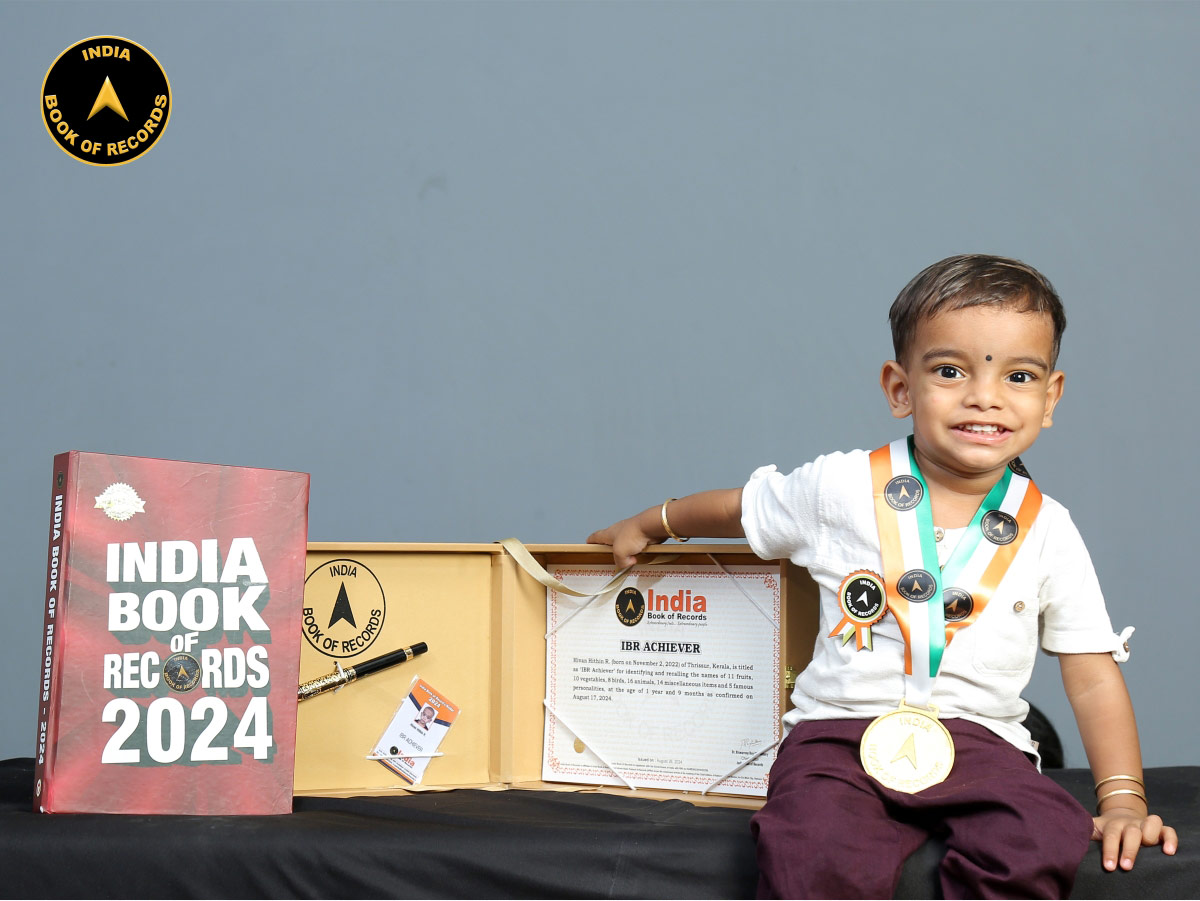 Hivan Hithin R. - IBR Achiever - India Book of Records