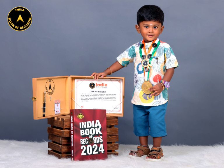 S. Aaran - IBR Achiever - India Book of Records