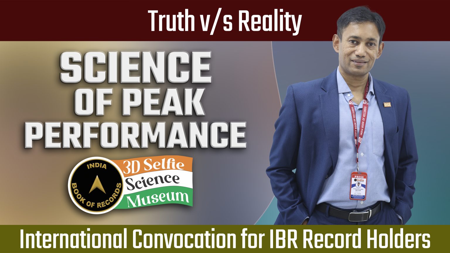 The Immaculate Launch of 3D Selfie Science Museum - India Book of Records