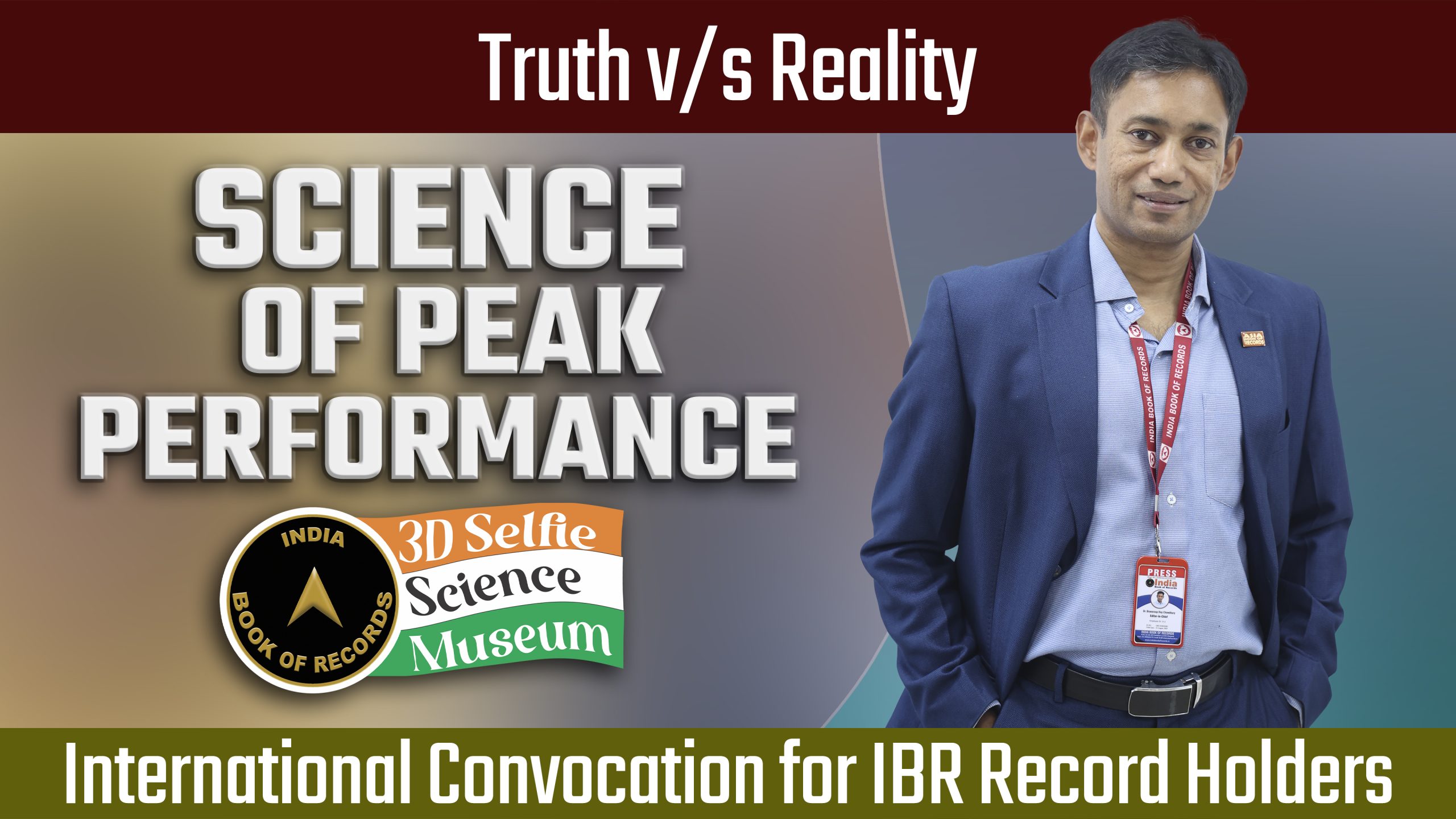 The Immaculate Launch of 3D Selfie Science Museum - India Book of Records