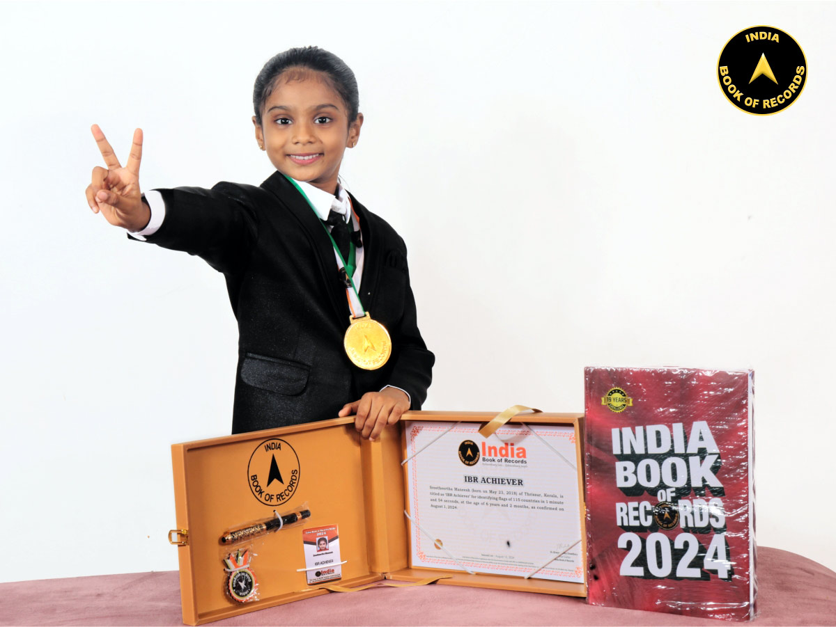 Sreetheertha Maneesh - IBR Achiever - India Book of Records