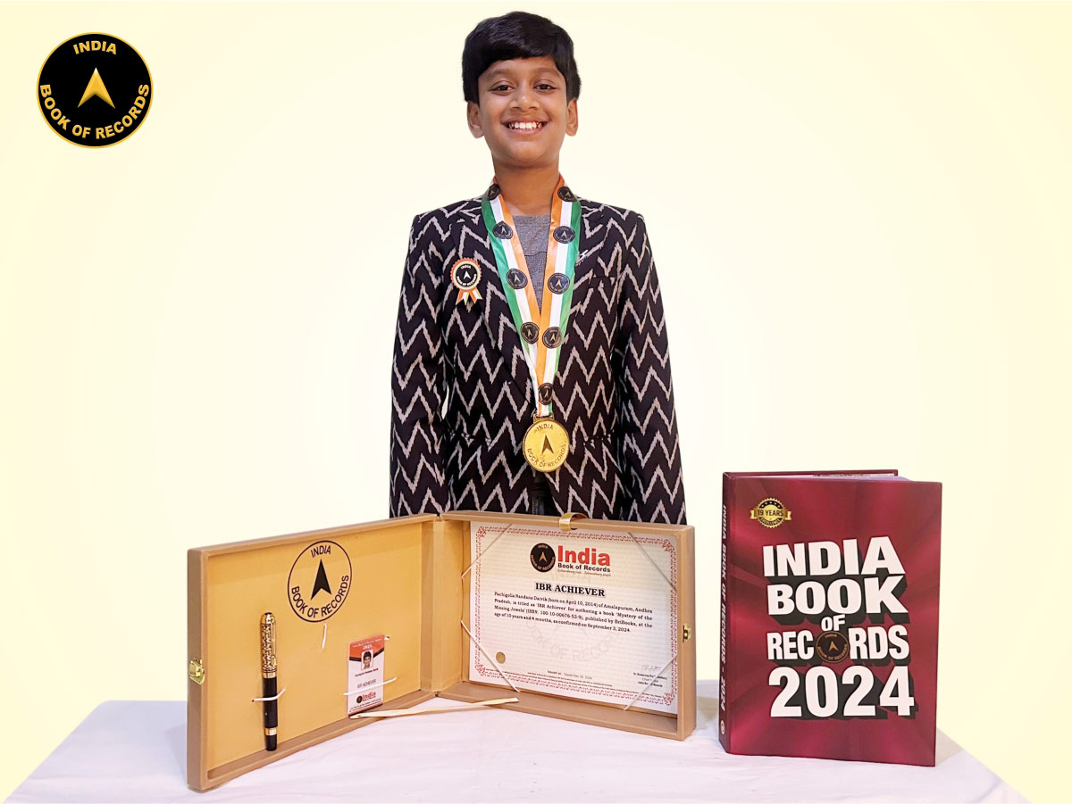 Pachigolla Nandana Daivik - IBR Achiever - India Book of Records