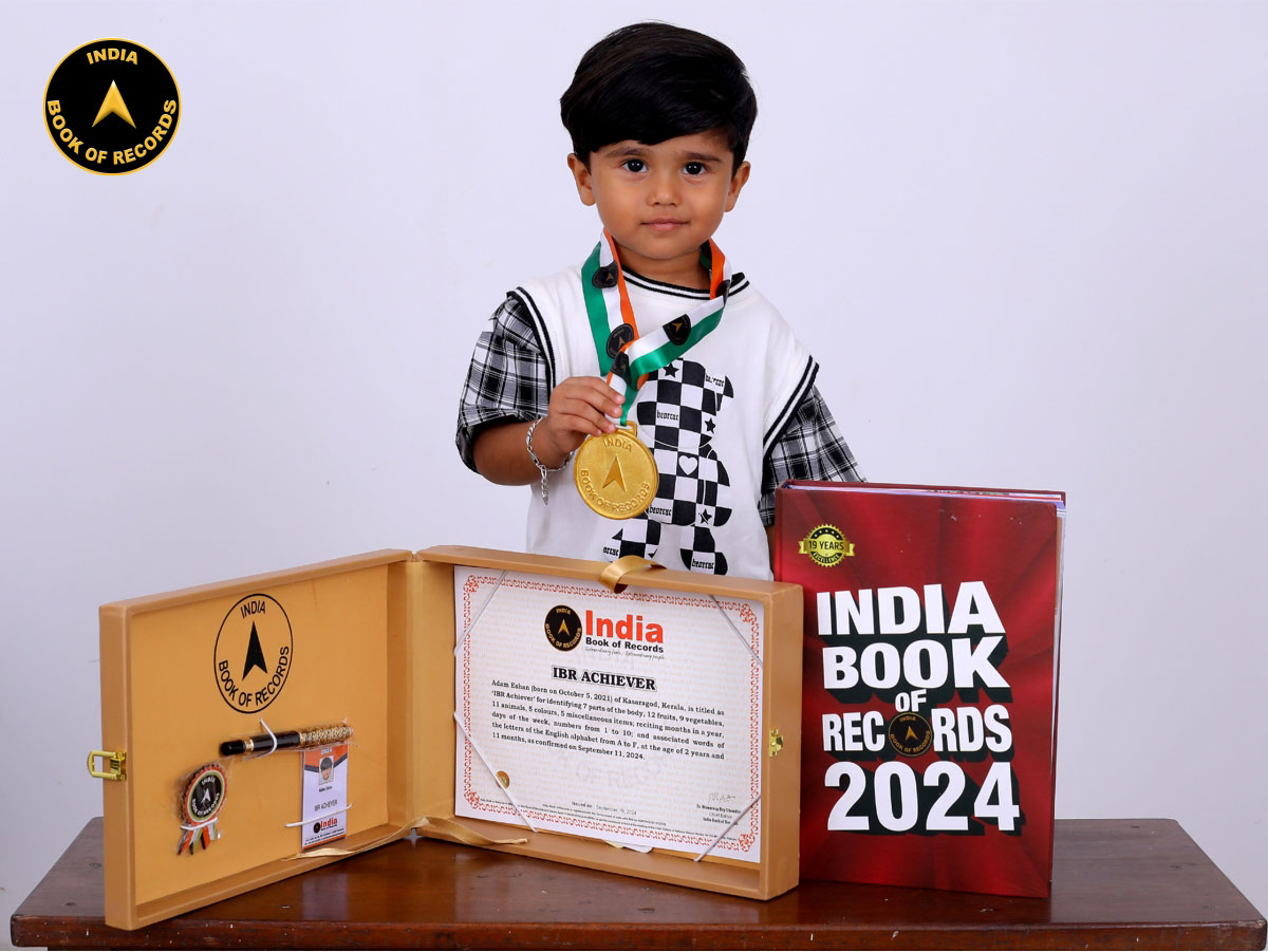 Adam Eshan - IBR Achiever - India Book of Records Adam Eshan - IBR Achiever - India Book of Records