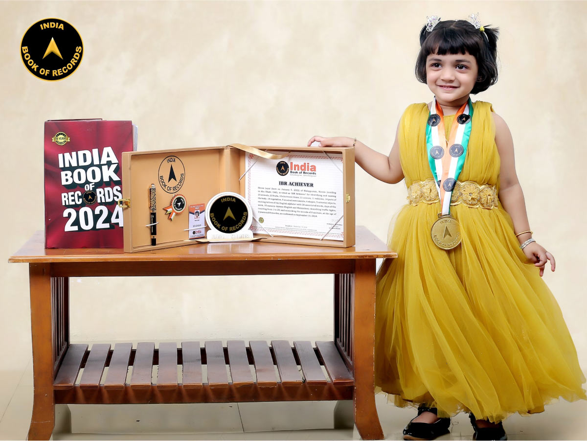 Henza Layal - IBR Achiever - India Book of Records