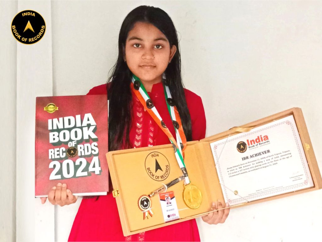 Jhuma Debnath - IBR Achiever - India Book of Records