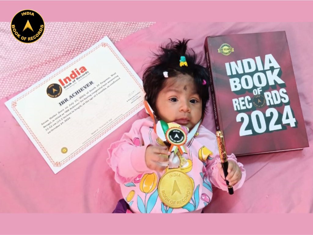 Anusa Halder - IBR Achiever - India Book of Records