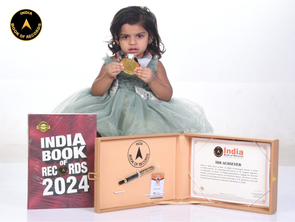Ishani S. Rahul - IBR Achiever - India Book of Records