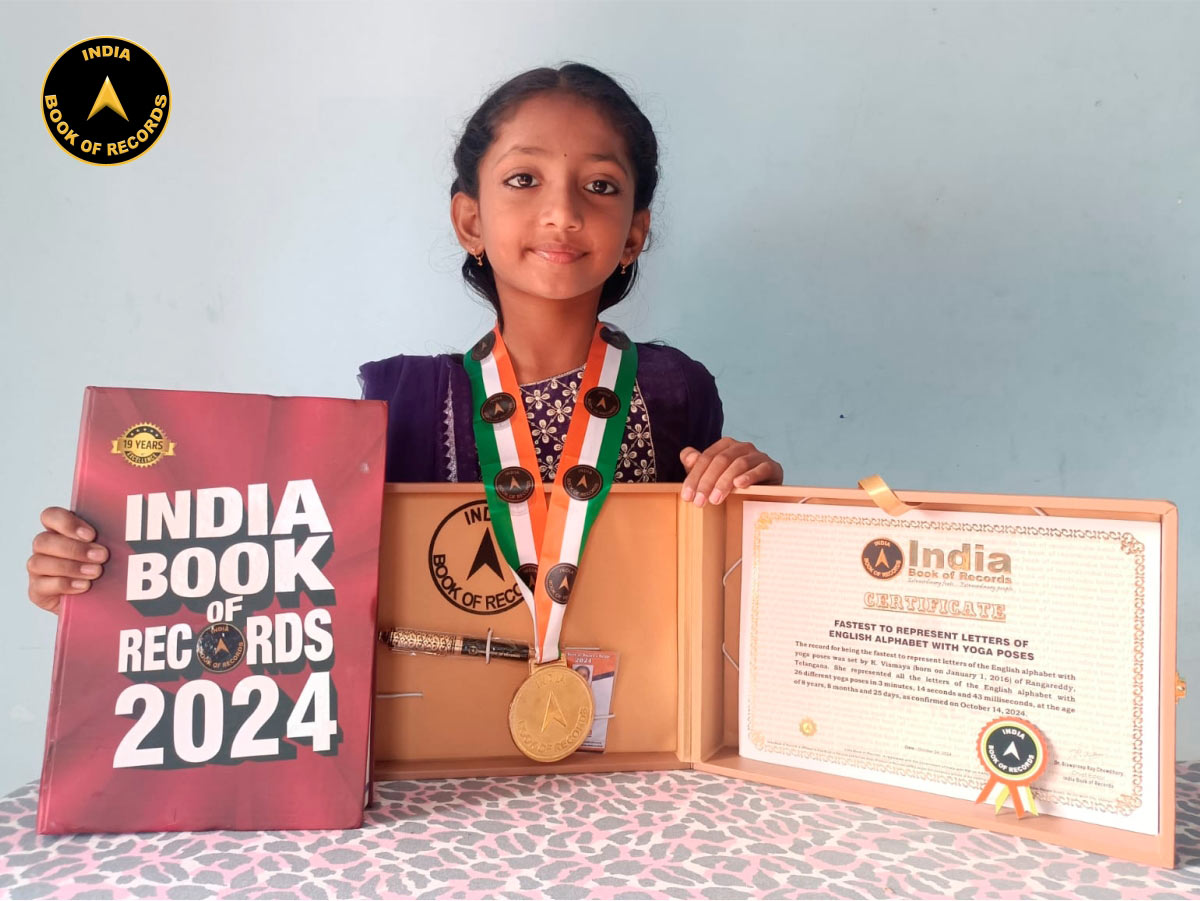 Fastest to represent letters of English alphabet with yoga poses ...