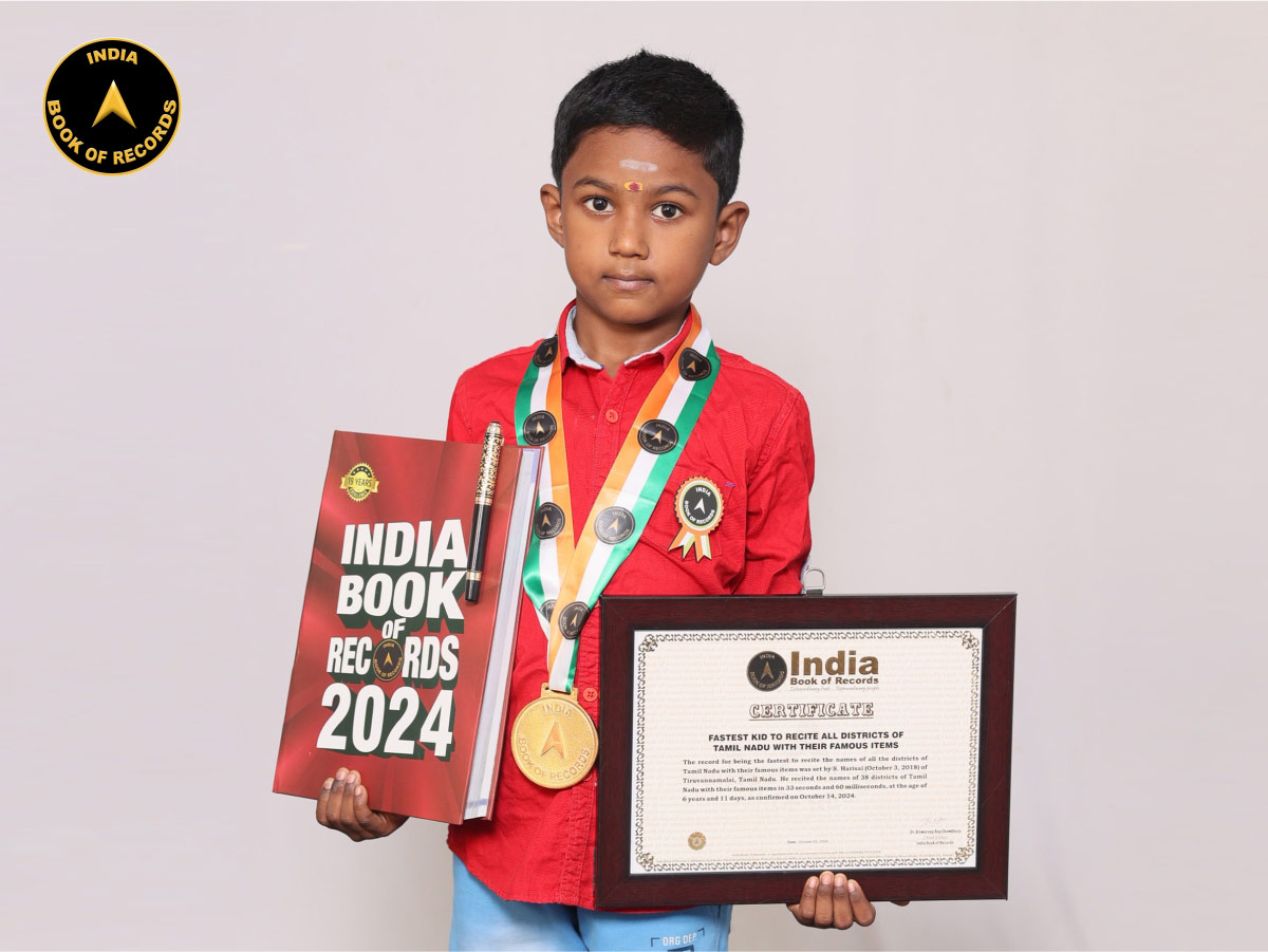 Fastest kid to recite all districts of Tamil Nadu with their famous ...