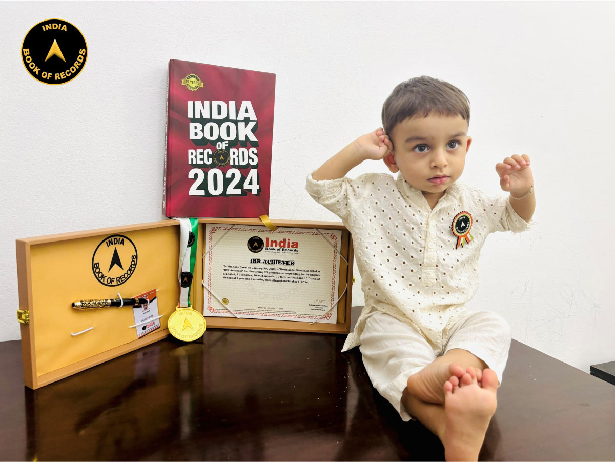 Tuhin Noah - IBR Achiever - India Book of Records
