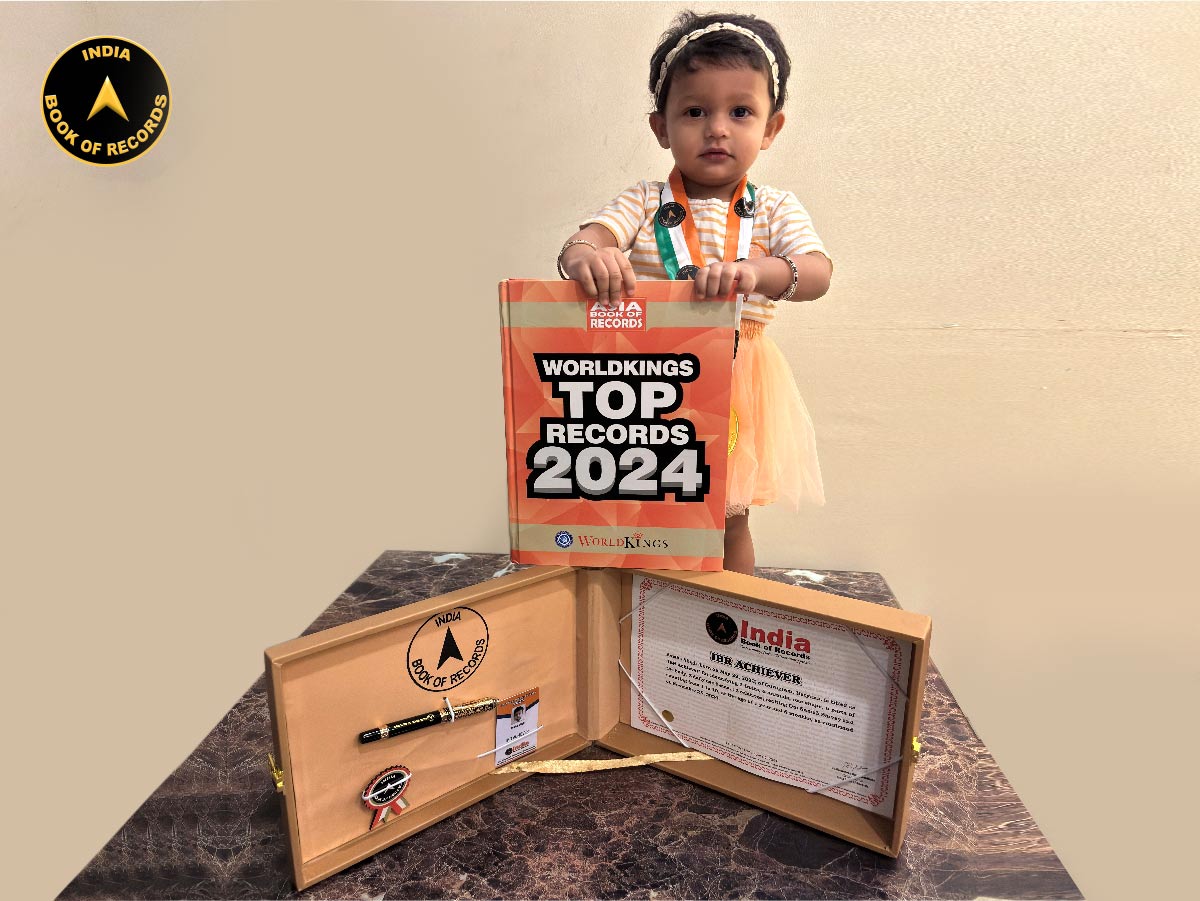 Avisha Singh - IBR Achiever - India Book of Records