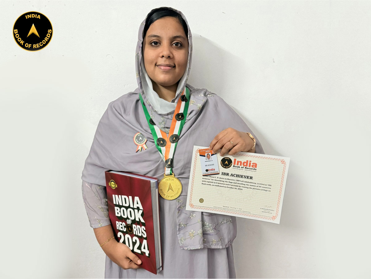 Heema Minni C. N. - IBR Achiever - India Book of Records