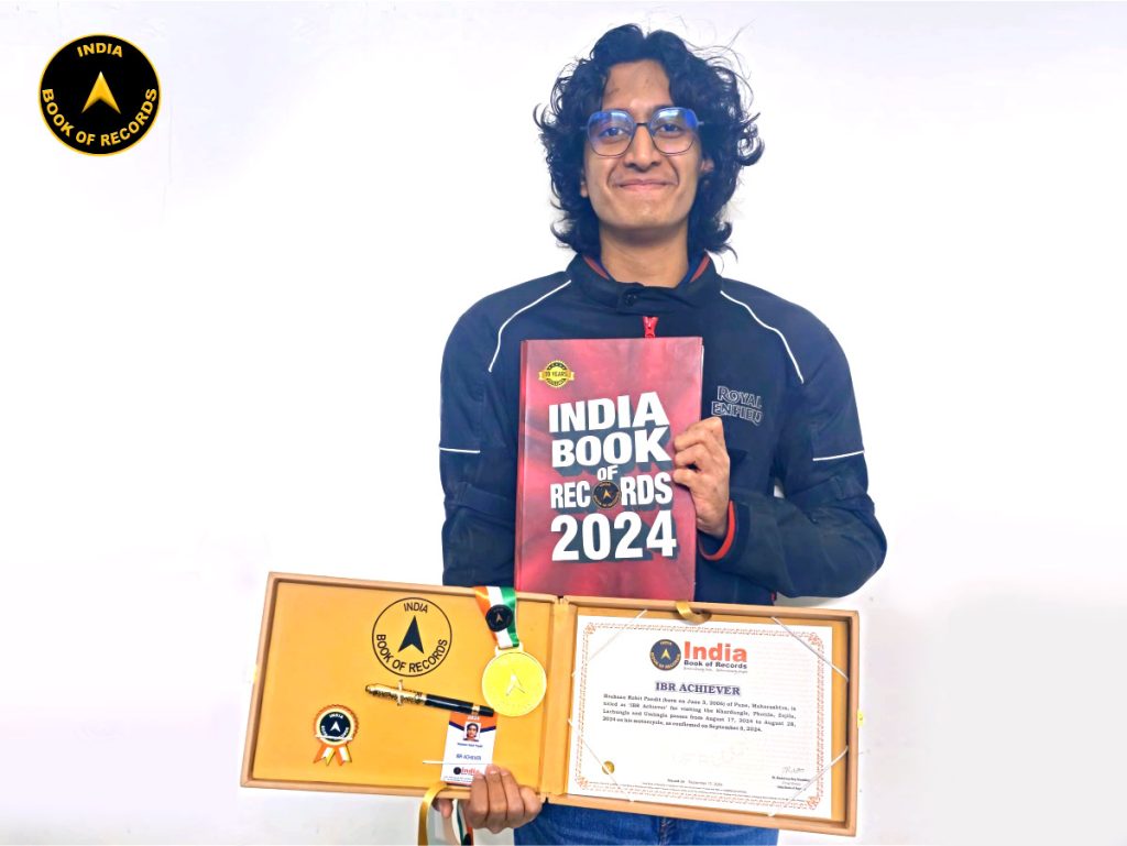 Hruhaan Rohit Pandit - IBR Achiever - India Book of Records