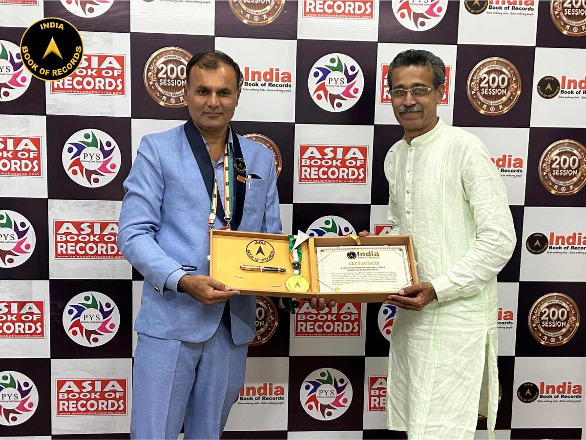 Maximum Seminars on Different Topics Conducted by an Individual