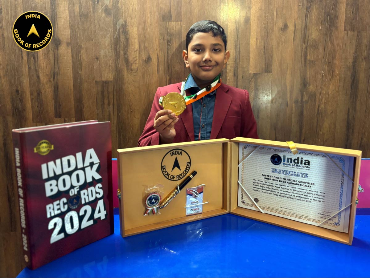 Fastest child to recall computer shortcut keys alphabetically - India ...