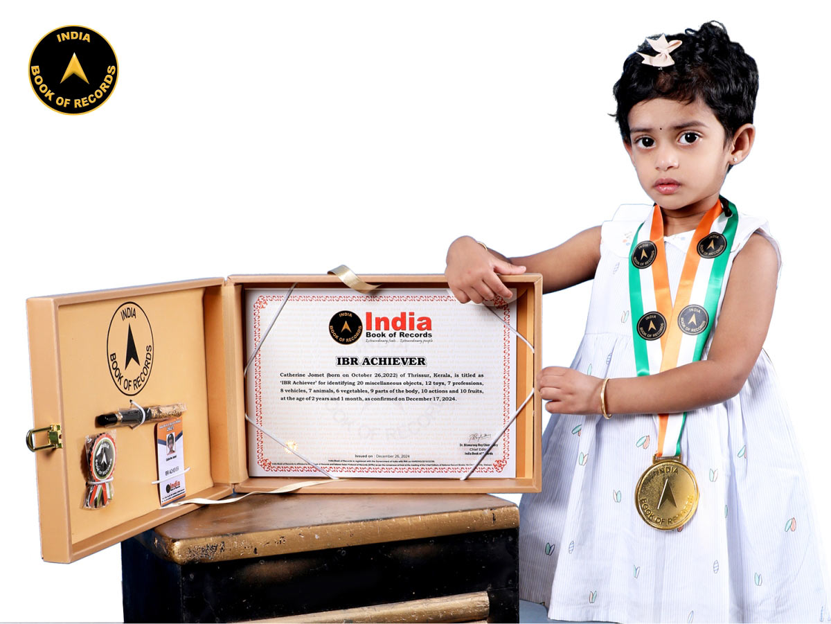 Catherine Jomet - IBR Achiever - India Book of Records