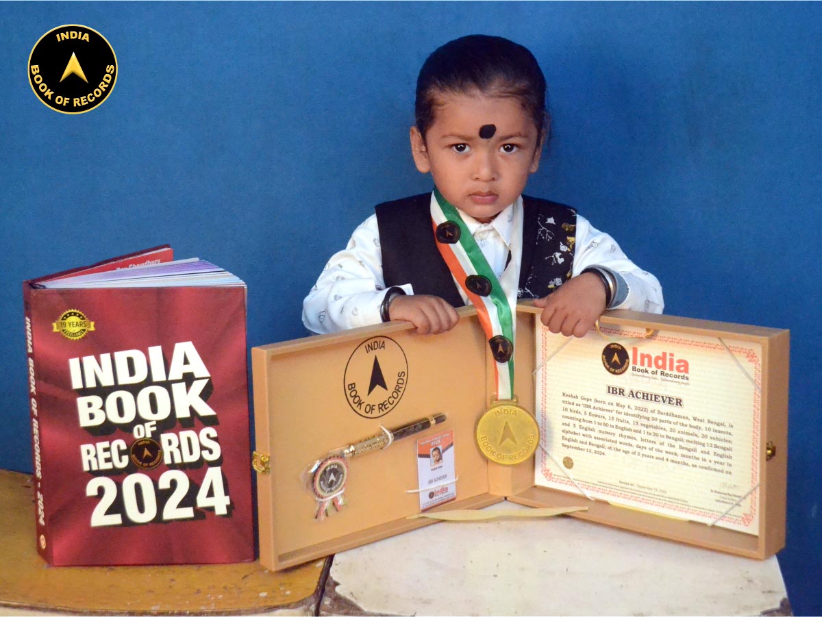 Keshab Gope - IBR Achiever - India Book of Records