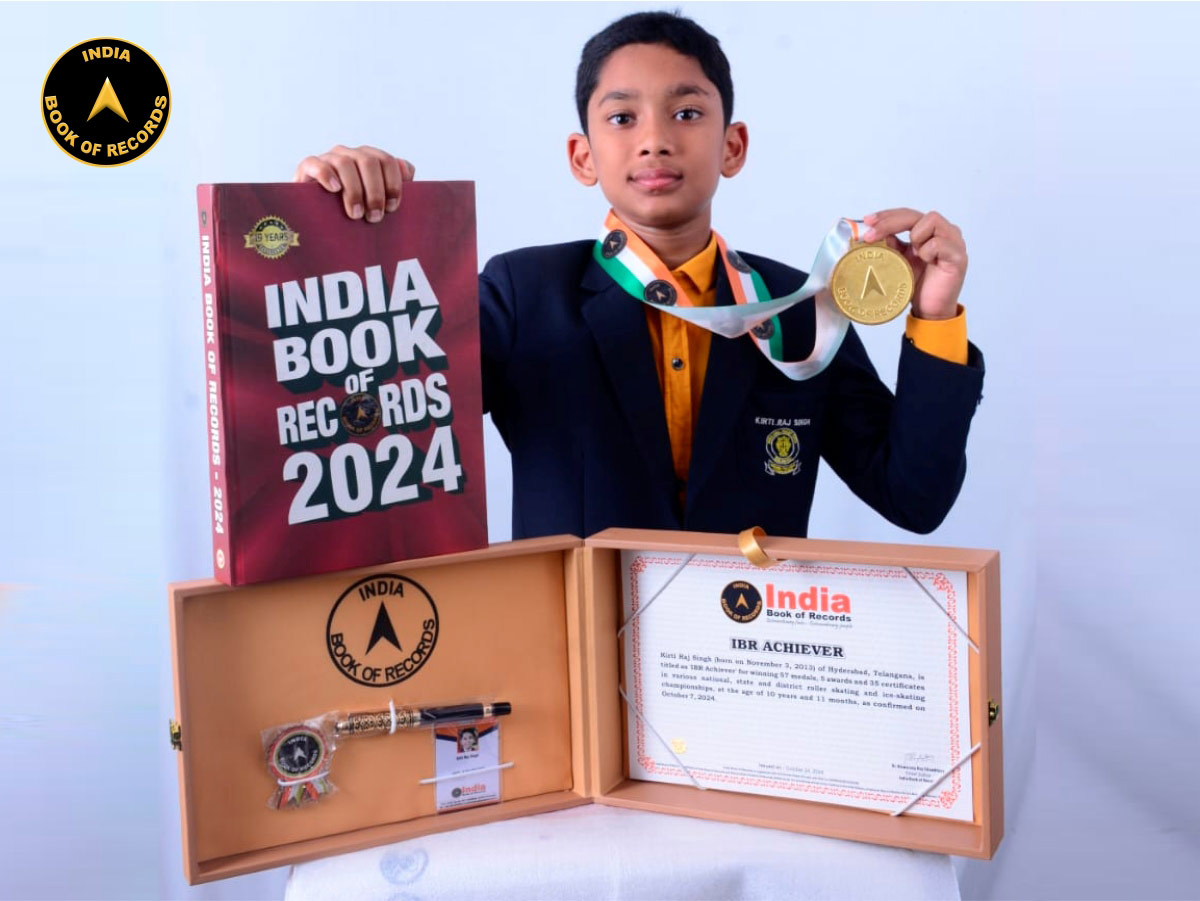 Kirti Raj Singh - IBR Achiever - India Book of Records