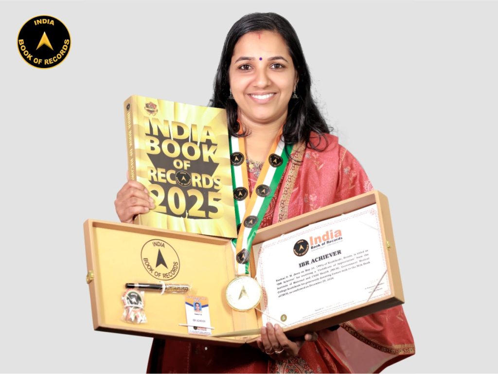 Rashmi P. M. - IBR Achiever - India Book of Records