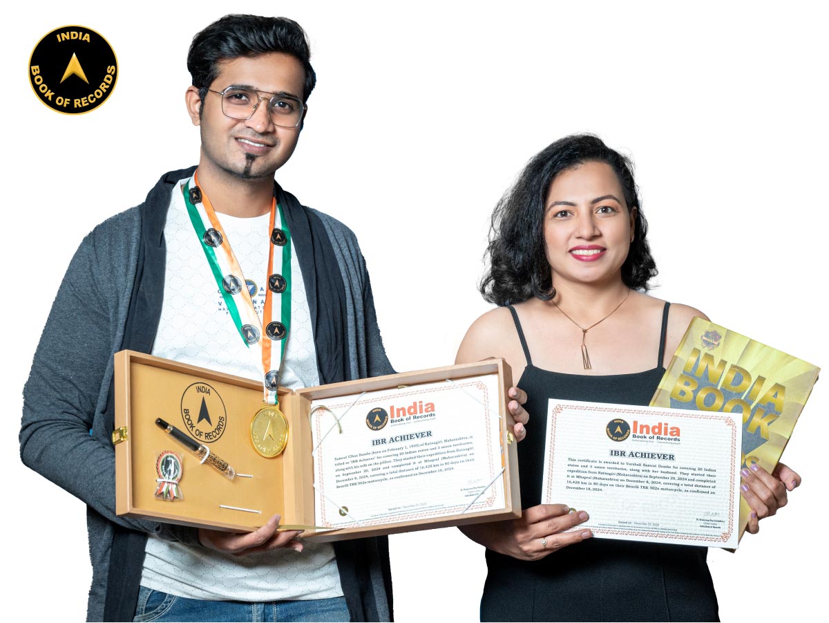 Samrat Ulhas Dambe - IBR Achiever - India Book of Records