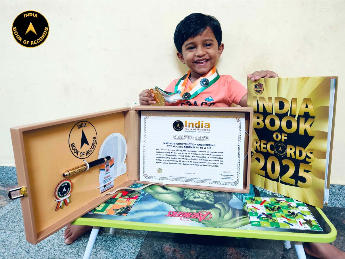 Maximum construction engineering toy models assembled by a kid - India ...
