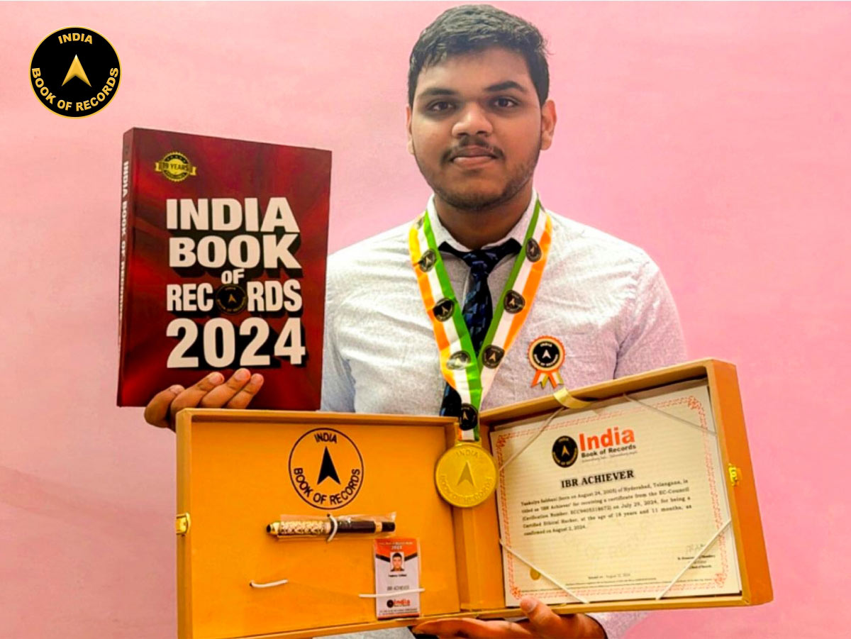 Yaakulya Sabbani - IBR Achiever - India Book of Records