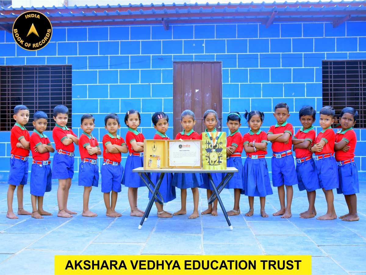 Akshara Vedhya Education Trust of Raichur - IBR Achiever - India Book ...