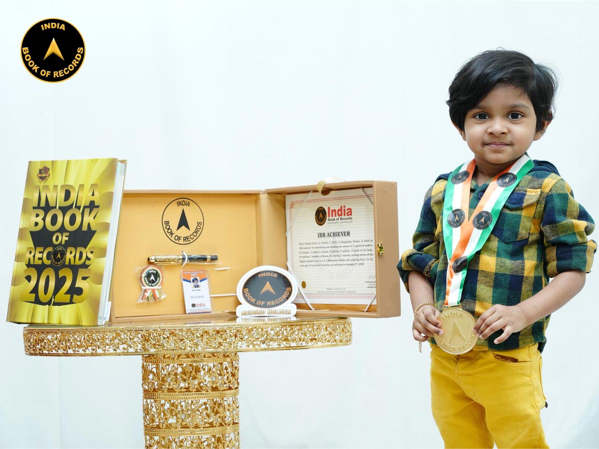 Dhruv Sumith - IBR Achiever - India Book of Records