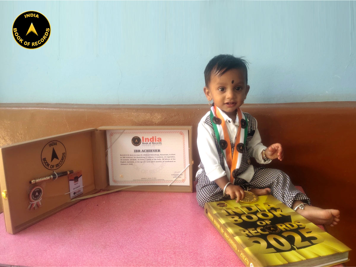 Rutvik B. M. - IBR Achiever - India Book of Records