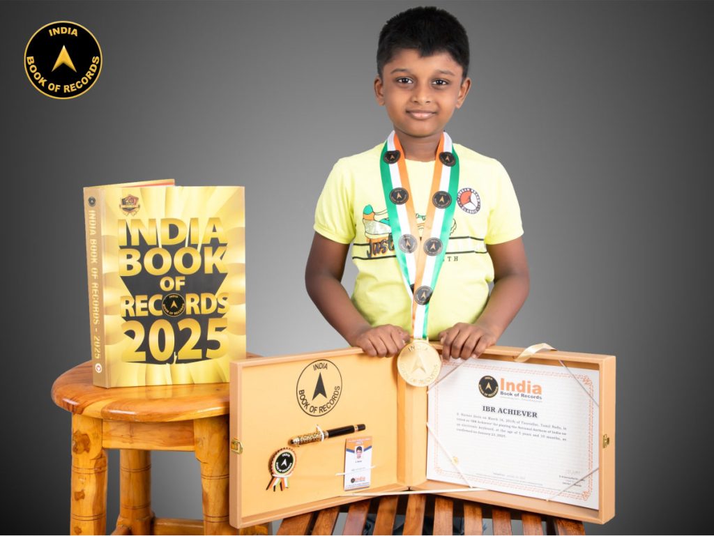 S. Harnav - IBR Achiever - India Book of Records