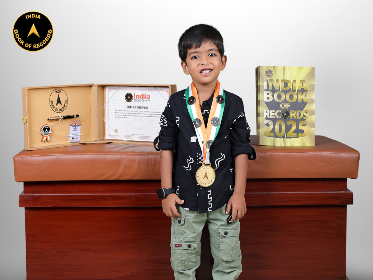 Sai Adhvaith P.S. - IBR Achiever - India Book of Records