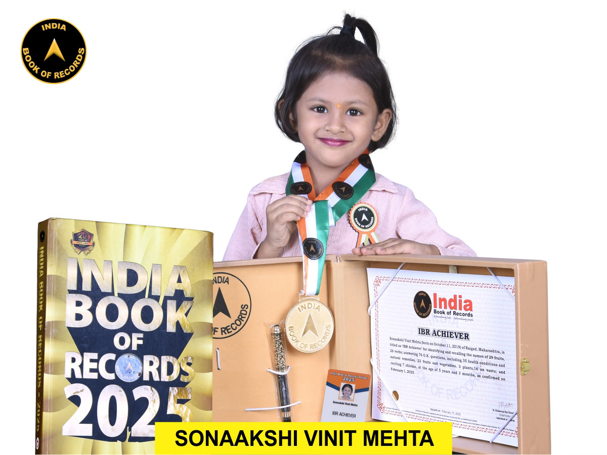 Sonaakshi Vinit Mehta - IBR Achiever