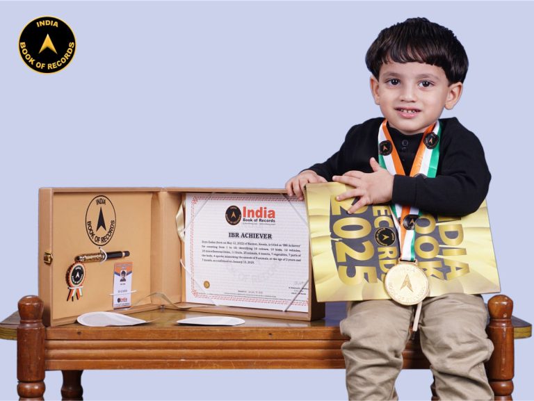 Zeyn Ezdan - IBR Achiever - India Book of Records