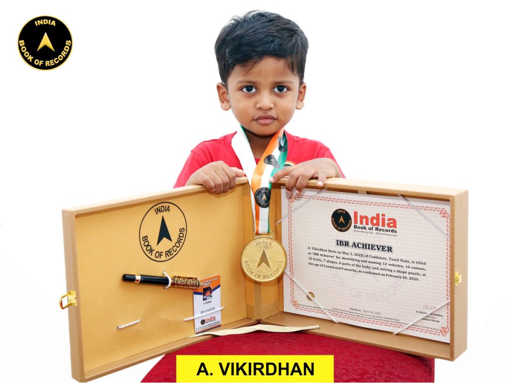 A. Vikirdhan - IBR Achiever