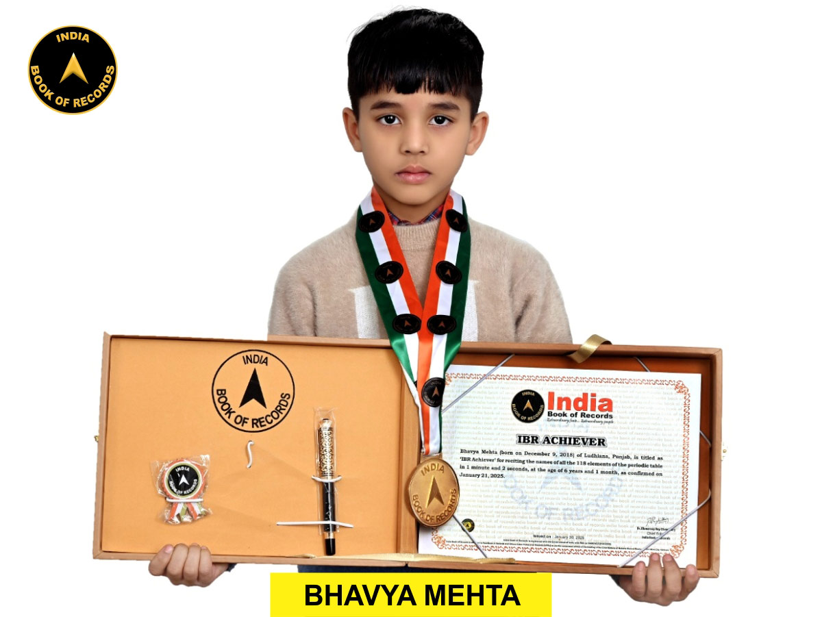 Bhavya Mehta - IBR Achiever