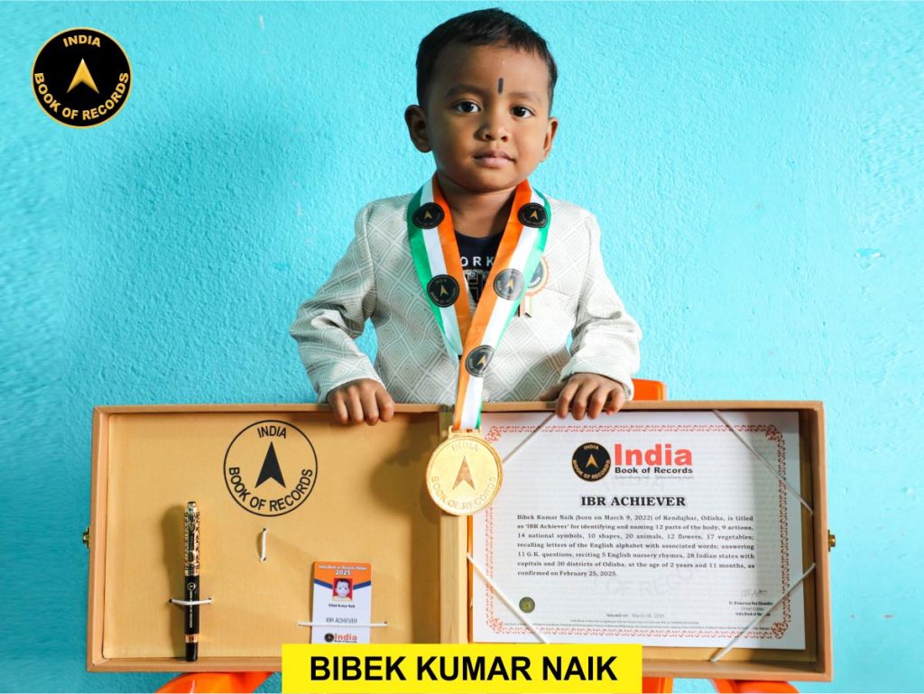 Bibek Kumar Naik - IBR Achiever