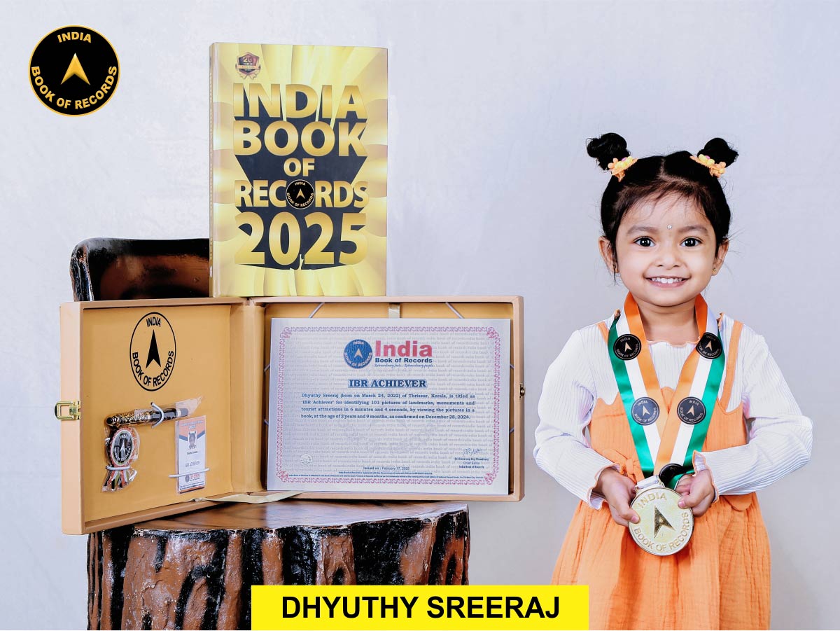 Dhyuthy Sreeraj - IBR Achiever